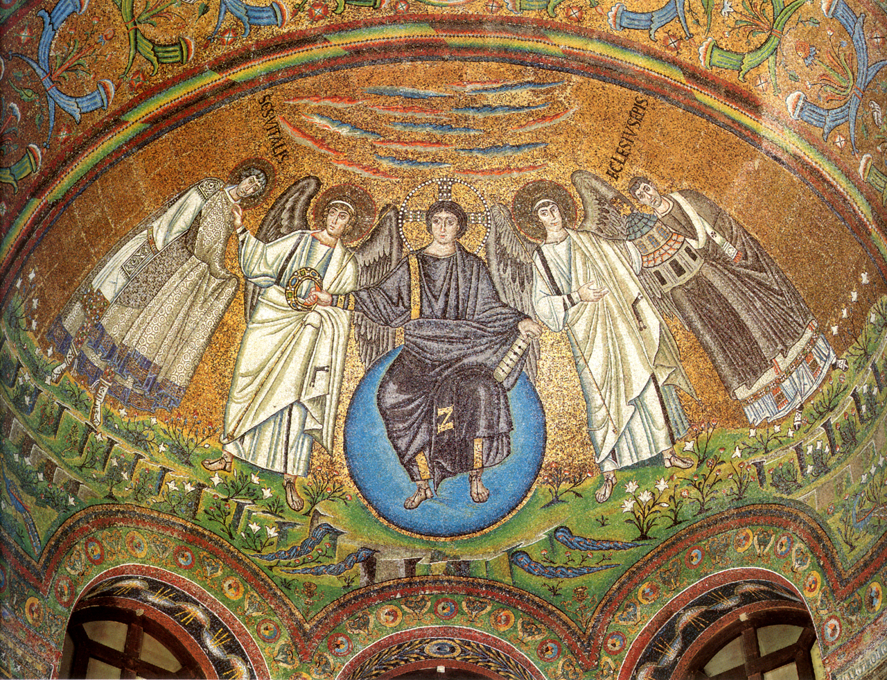 Chiesa Di San Vitale Parete Sud Del Santuario Basilica Di San Vitale
